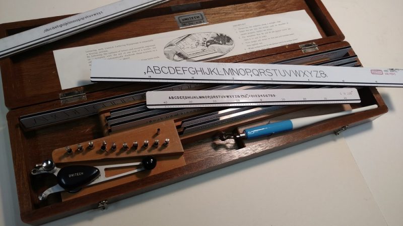 M-344 UNITECH Lettering Equipment - Phonographs.org