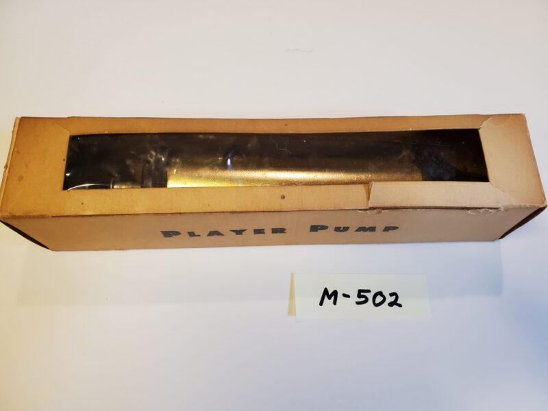 M-502 Player Piano Tracker Bar PUMP - Phonographs.org