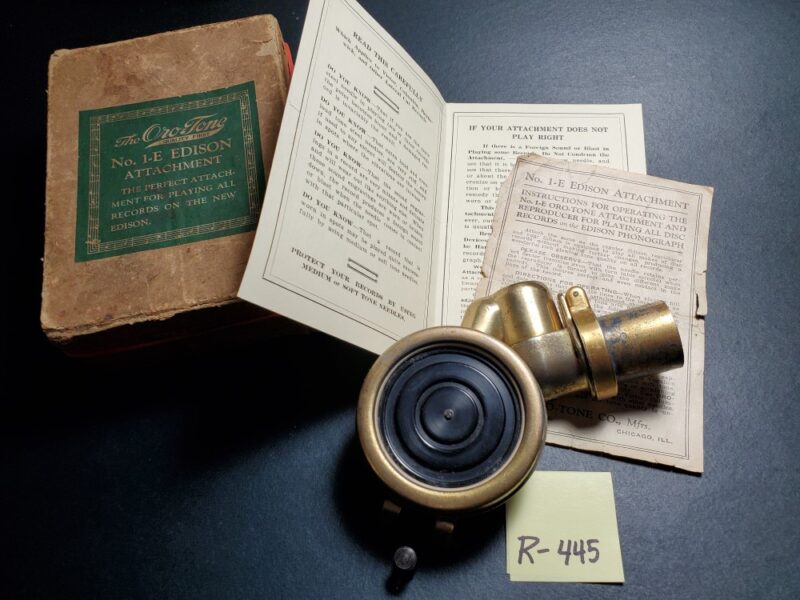 R-445 ORO-TONE Adapter To Play Any 78rpm Records - Phonographs.org
